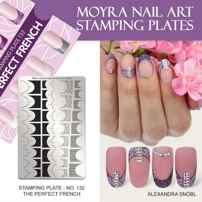 The secret of perfect French nails! | moyrastamping.com