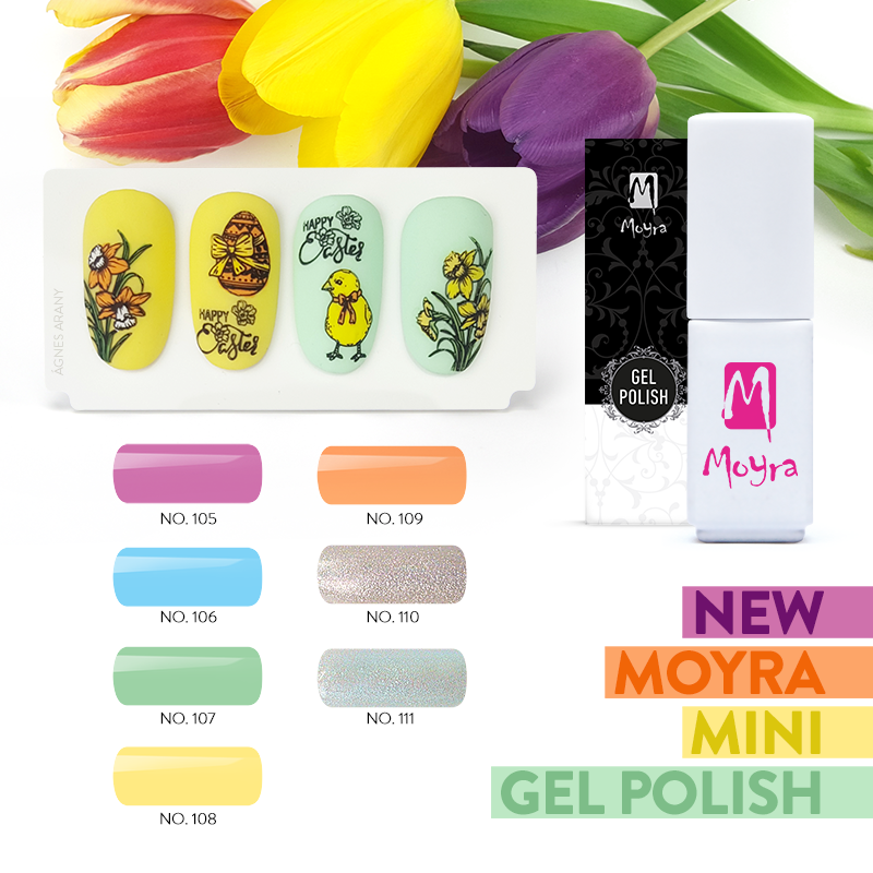 New colours have arrived - Moyra mini gel polish collection ...